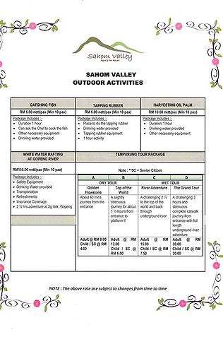 Sahom Valley Agro & Eco Resort, Kampar, PERAK – GoKelah